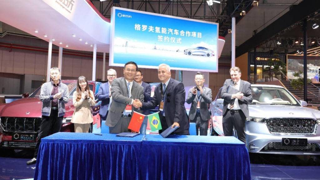 Grove Hydrogen Automotive And State Government Of Minas Gerais Brazil ...