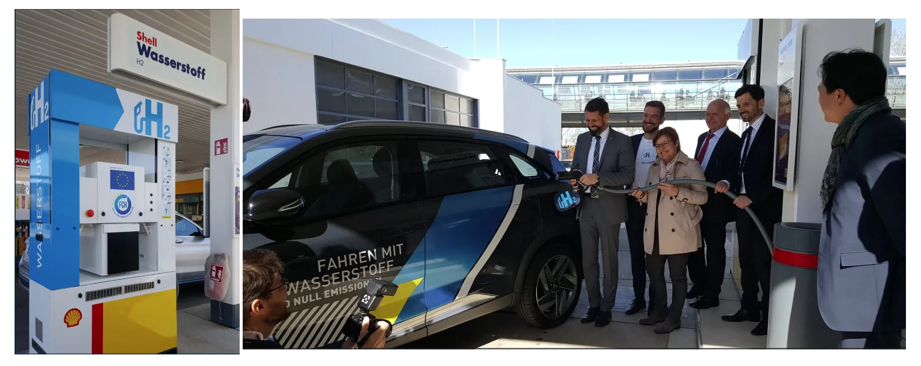 H2 MOBILITY Shell and Air Liquide Open Germany's 64th Hydrogen (H2 ...
