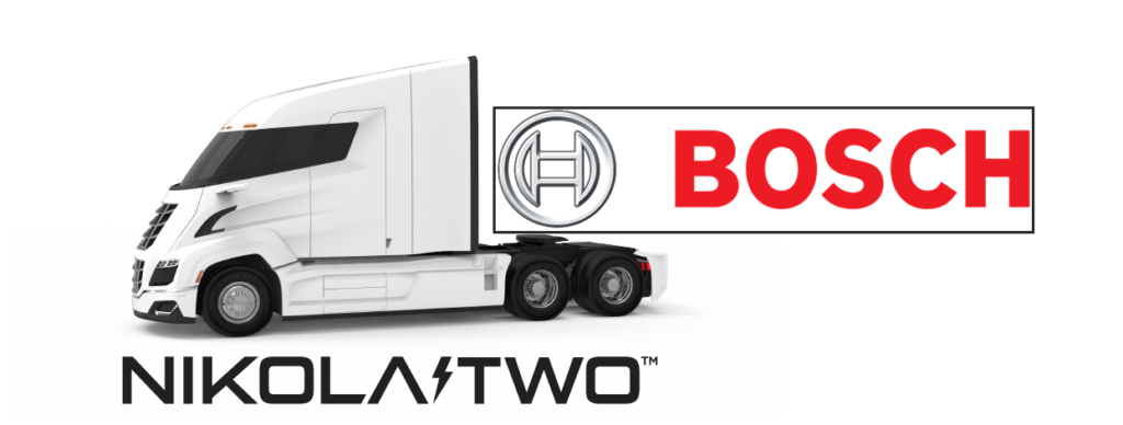 Nikola And Bosch Develop Fuel Cell Powertrain For The Nikola Two Truck ...
