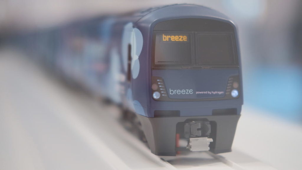 Alstom Unveils Model Of Hydrogen Train Design At Railtex - FuelCellsWorks