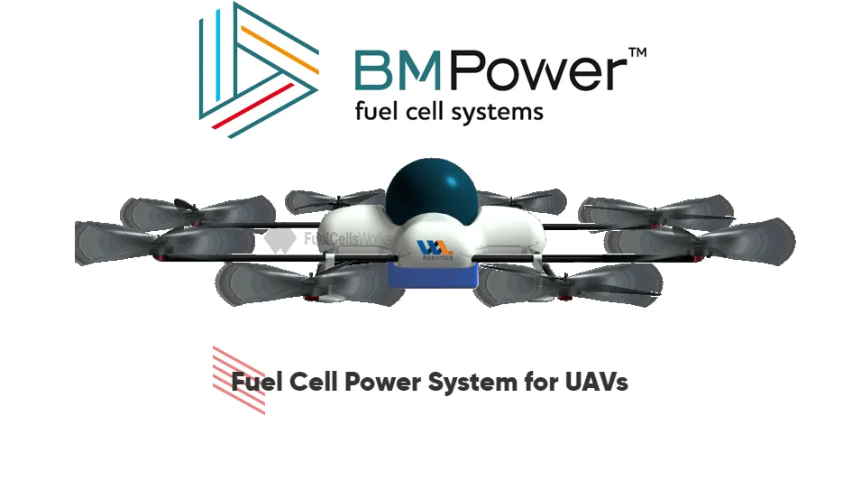BMPower Has Created the World's Lightest Fuel Cell Stack for Drones