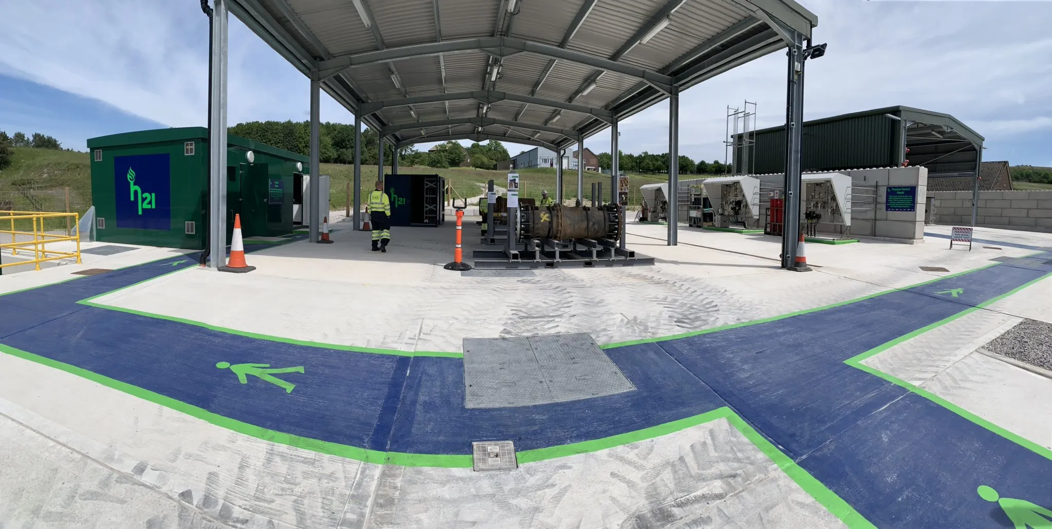 World’s First 100% Hydrogen Testing Facility Unveiled