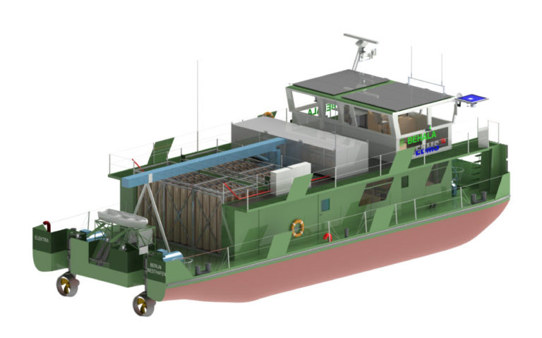 German Consortium Develops World's First Emission Free Barge ...