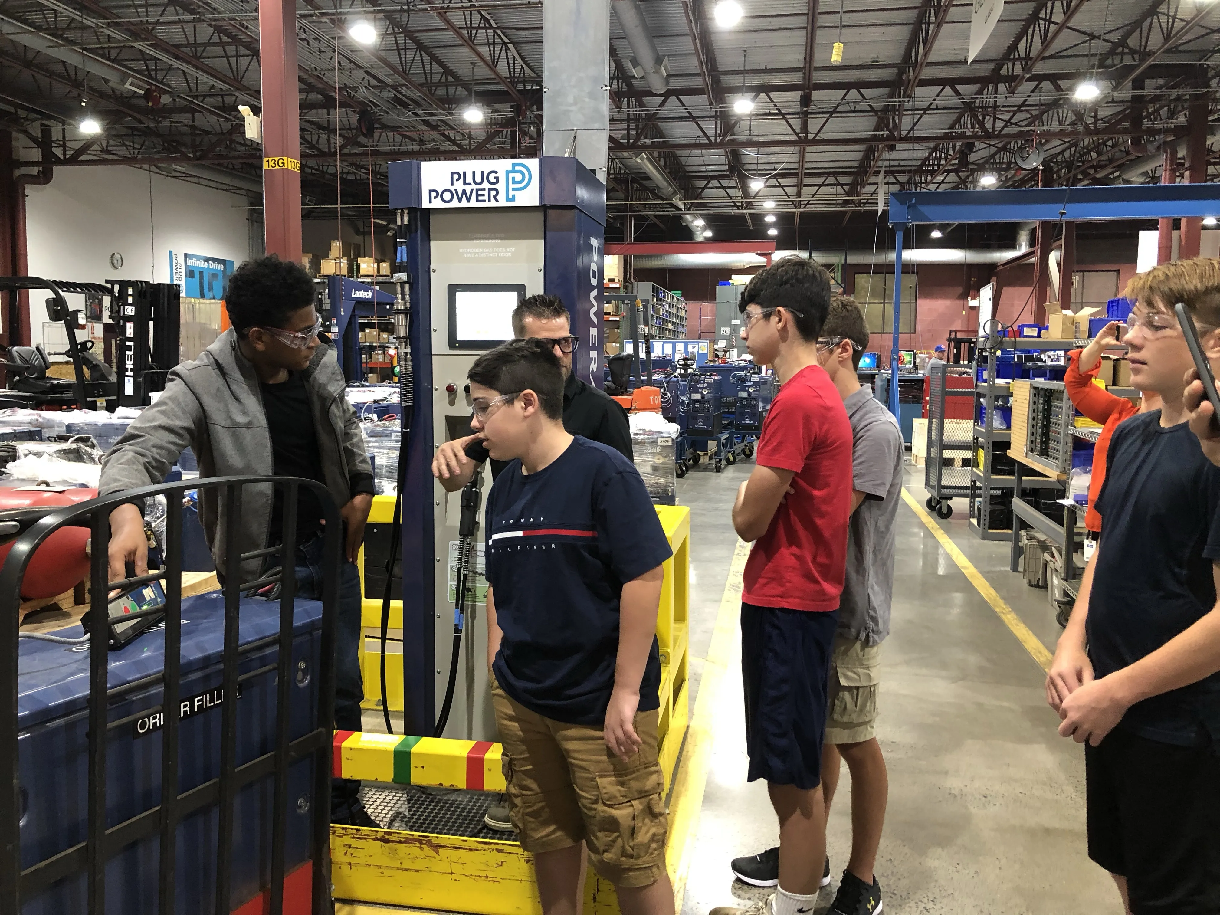 Plug Power Welcomes Local Students to a Hands On Day of Learning