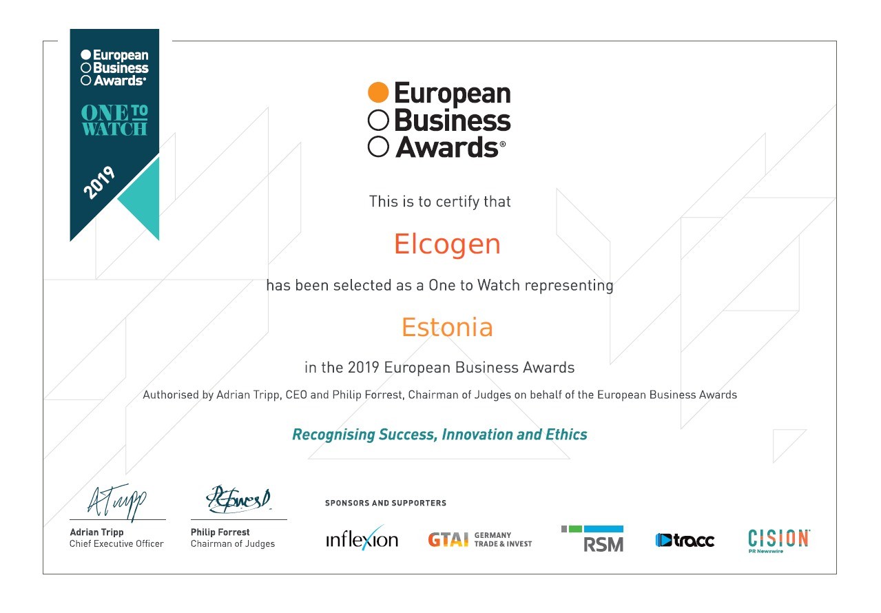 Fuel Cell Manufacturer Elcogen Named As One Of Europe’s Best In First ...