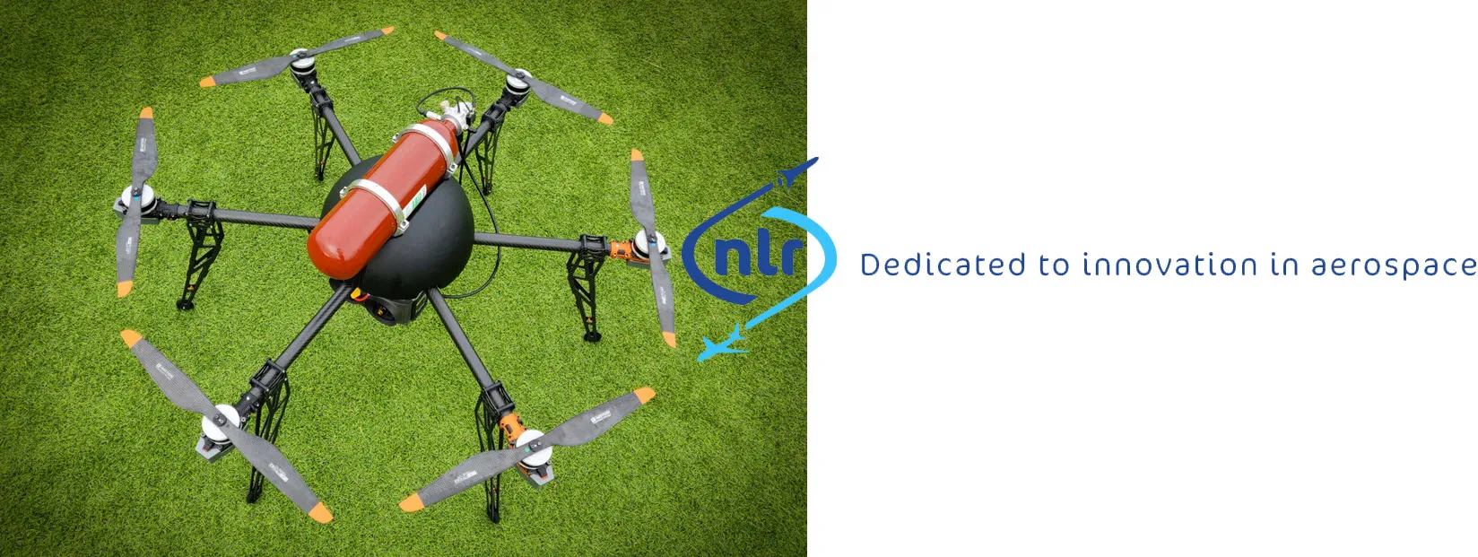 NLR Flying Hydrogen-Powered Drone Above the Netherlands