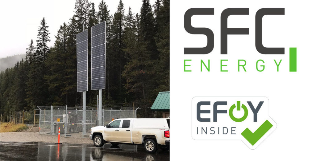 SFC Energy Fuel Cells To Provide Clean Power In Canada's Yoho National ...