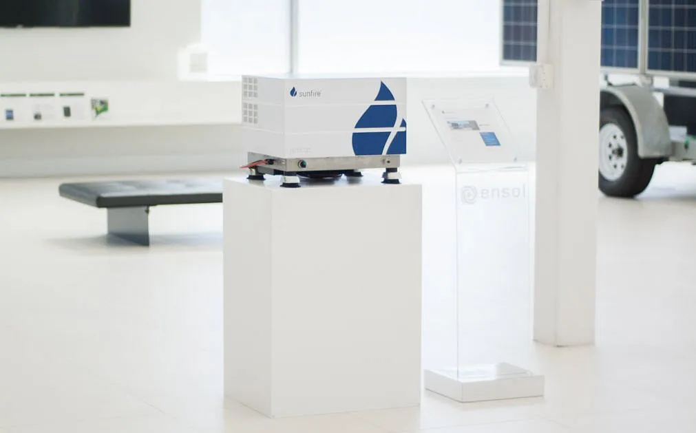 Ensol Systems Adds Sunfire Fuel Cells to Products