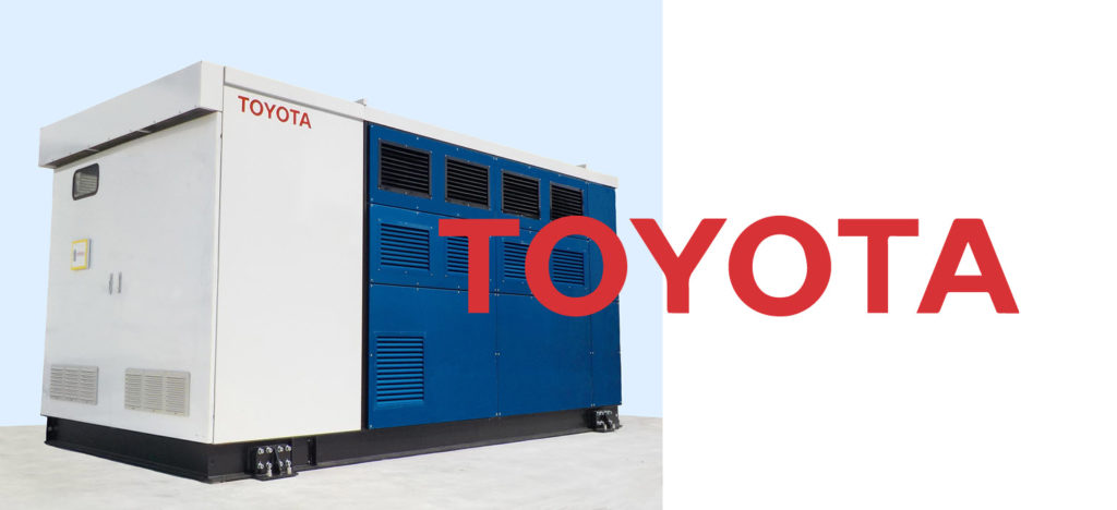 Toyota Installs Stationary Fuel Cell Generator Based On The Mirai FC ...