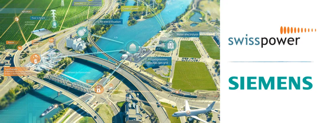 Swisspower Working with Siemens on Developing Power-to-X Hydrogen ...