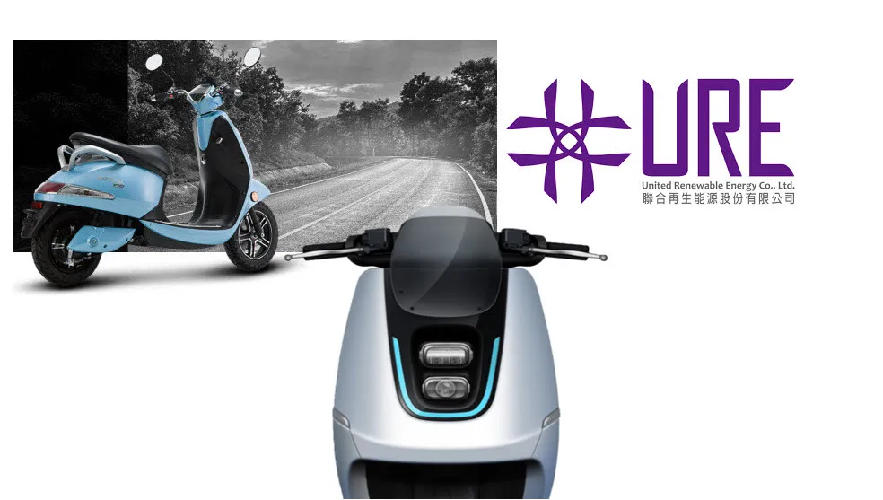 United Renewable Energy Launches New Hydrogen Fuel Cell Scooters