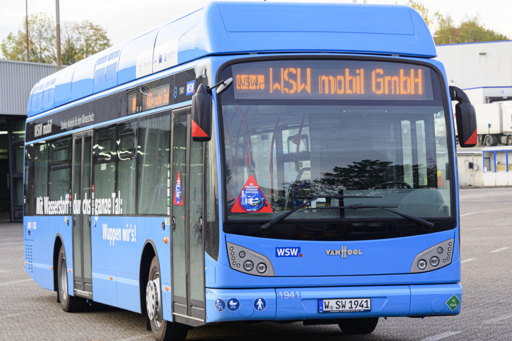 First Hydrogen Bus Arrives In Wuppertal: Hydrogen Plant Completed In ...