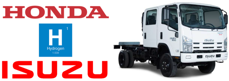 Japan: Isuzu Motors And Honda To Put Hydrogen Truck On Public Road Test ...