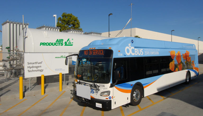 Air Products Supplies Hydrogen Bus Fueling Innovation To OCTA In ...