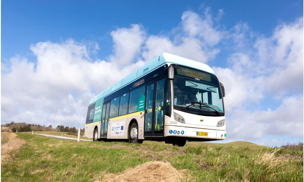 The First Fuel Cell Buses in Operation in Denmark!