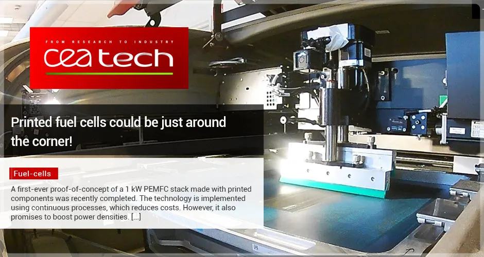 Printed Fuel Cells Could be Just Around the Corner