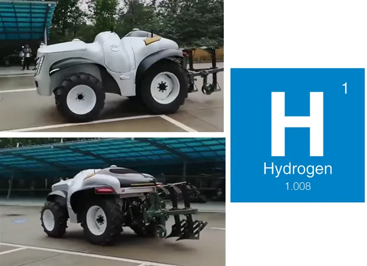 China Launches First Hydrogen-Powered 5G Smart Tractor