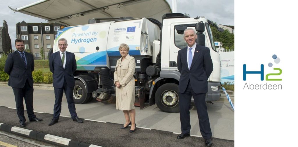 Aberdeen Council Showcases Hydrogen Refuelling Station - FuelCellsWorks