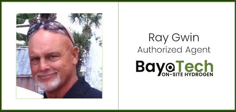 BayoTech Welcomes Ray Gwinn as Authorized Agent