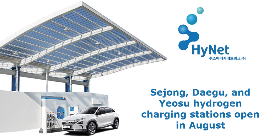 HyNet To Open Three Hydrogen Stations In August - FuelCellsWorks
