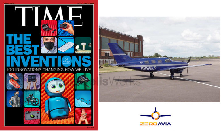 Hydrogen Fuel Cell Powered Plane By ZeroAvia Named Time's 100 Best ...