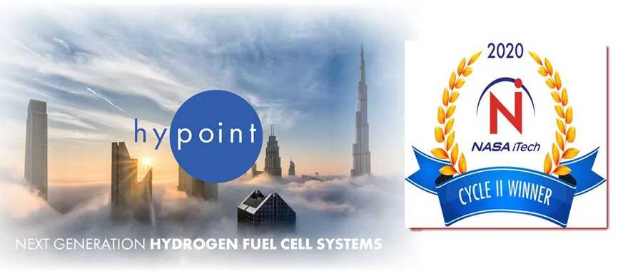 Hydrogen Fuel Cell Maker HyPoint Wins 2020 NASA iTech Initiative