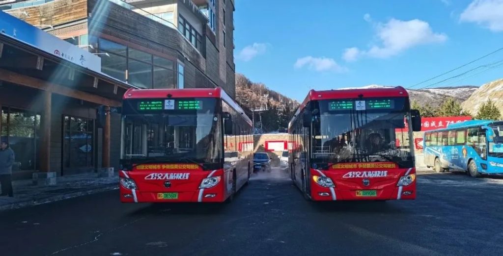 Zhangjiakou Green Olympics: Start Of On-Site Testing For Beiqi Foton ...
