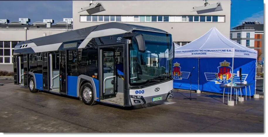 Krakow: First Hydrogen Bus Tested