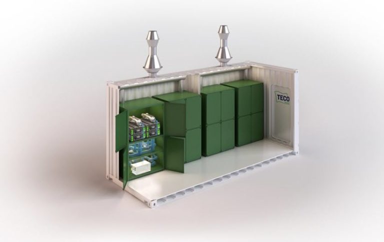 TECO 2030 Launches Fuel Cell Container - FuelCellsWorks