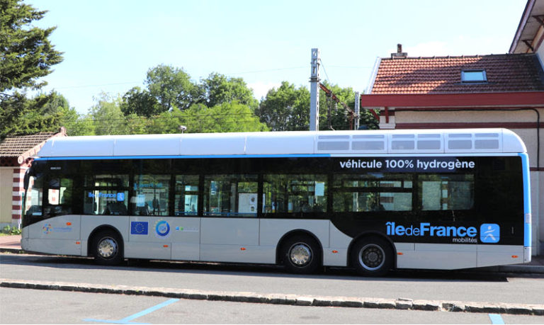 The RATP Group Testing A Second Hydrogen Bus From CAETANO Equipped With ...
