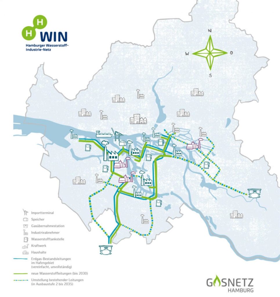 Hamburg's Hydrogen Network To Grow By 15 Kilometres