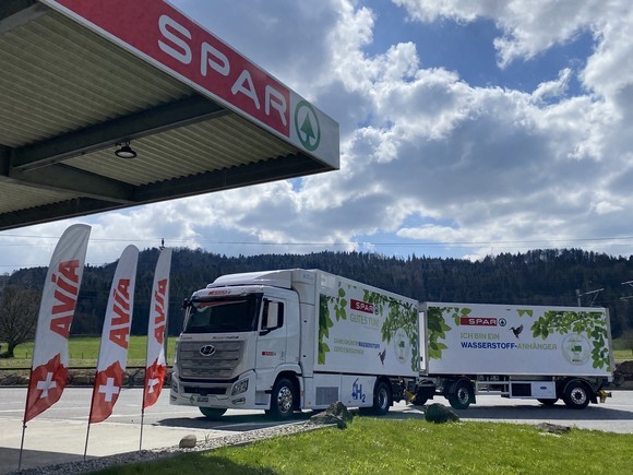 Switzerland: SPAR Is Now Driving With Green Hydrogen