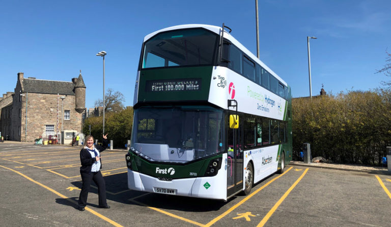 Wrightbus Hydrogen Bus Fleet Hits 100,000 Milestone Saving 170,000kg Of CO2