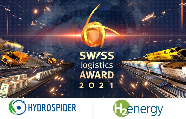 Logistics Concept for Hydrogen Wins the Swiss Logistics Award 2021