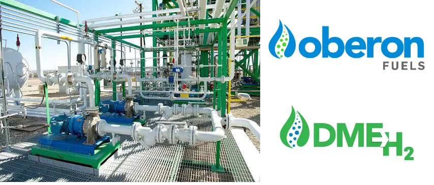Oberon Fuels Starts Commercial Production of Renewable Dimethyl Ether ...