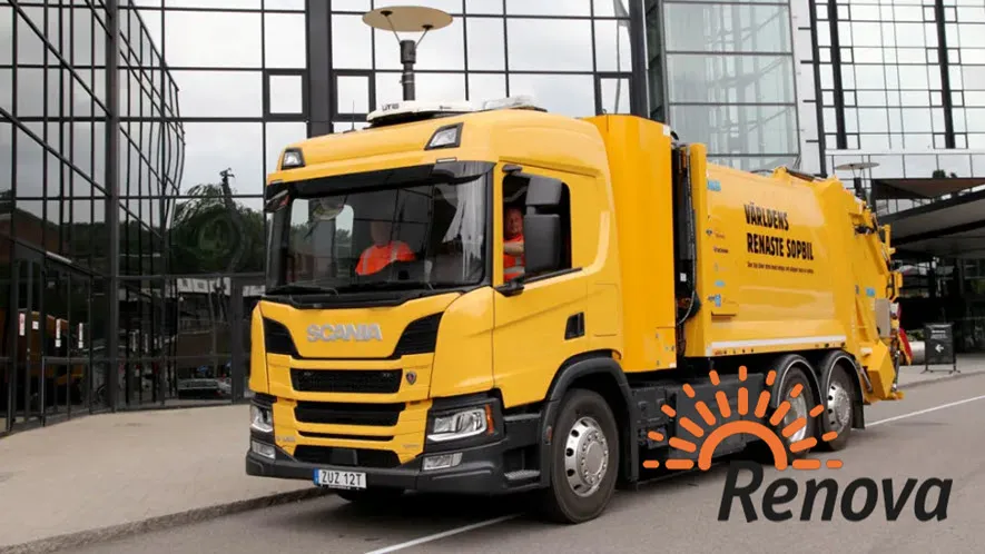 Sweden's First Hydrogen-Powered Garbage Truck is now Rolling in Gothenburg