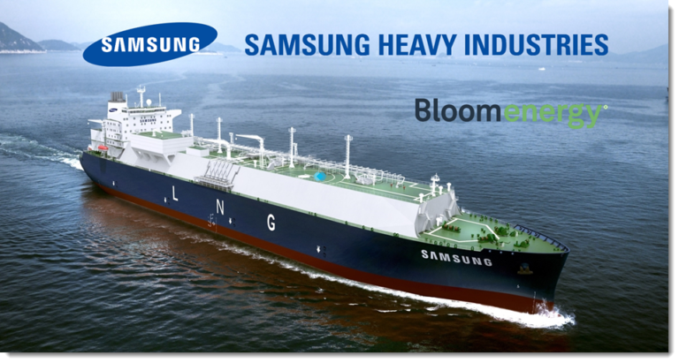 Samsung Heavy To Build World's First Fuel Cell-Powered LNG Carrier