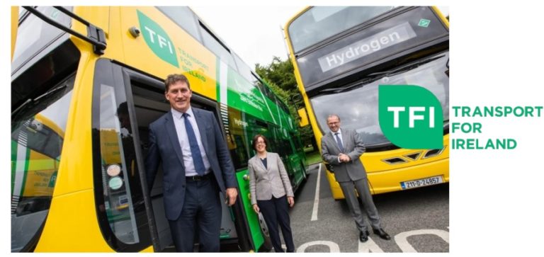 NTA And Bus Éireann Unveil Hydrogen Buses For Initial Use On Commuter ...