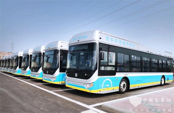 China: Geely Delivers Additions 30 Hydrogen Fuel Cell Buses For Winter ...