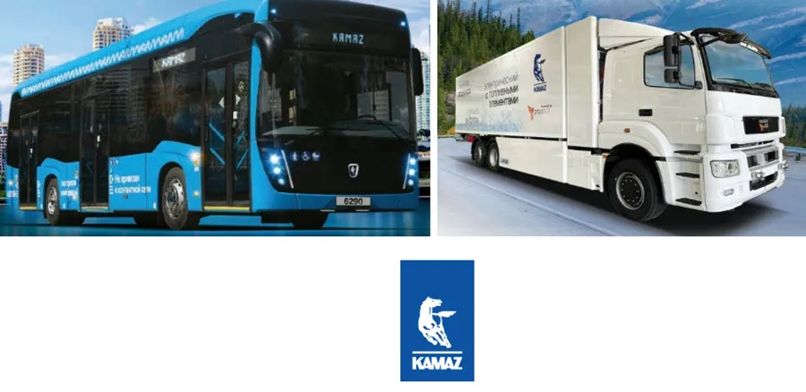Russian OEM KamAZ to Unveil Hydrogen Fuel Cell Bus & Truck at COMTRANS 2021