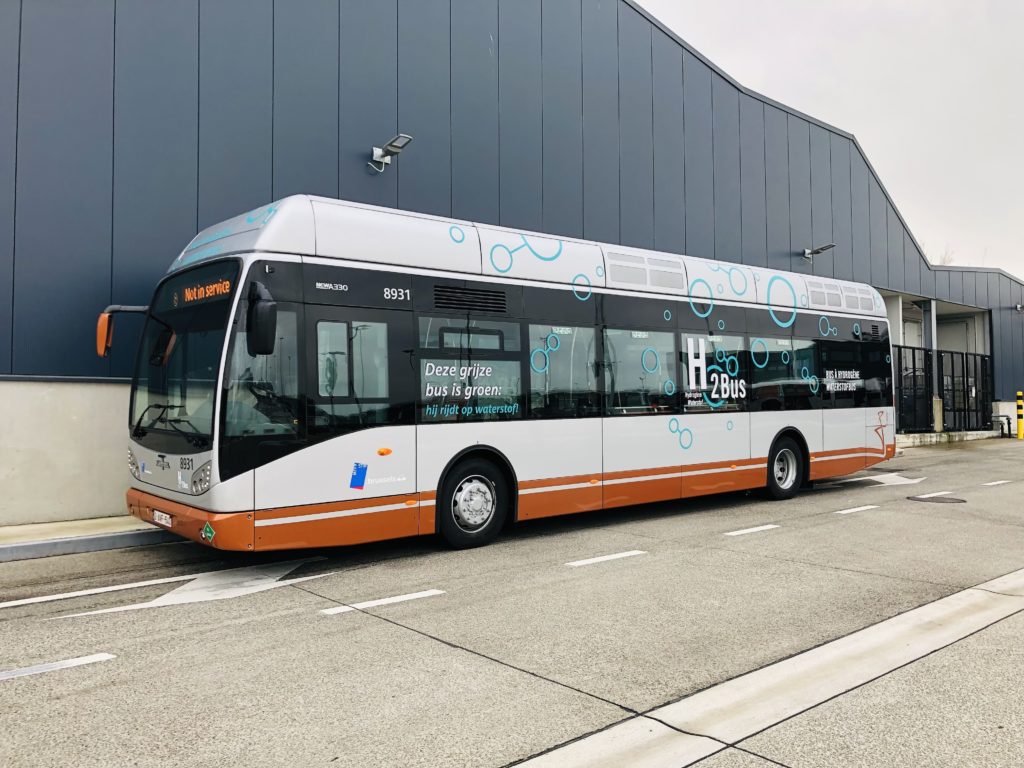 Belgium: STIB Unveils Its First Hydrogen Bus