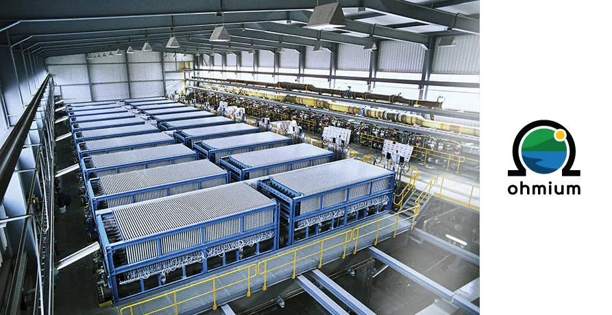 US-Based Ohmium Launches India's Green Hydrogen Electrolyzer Gigafactory