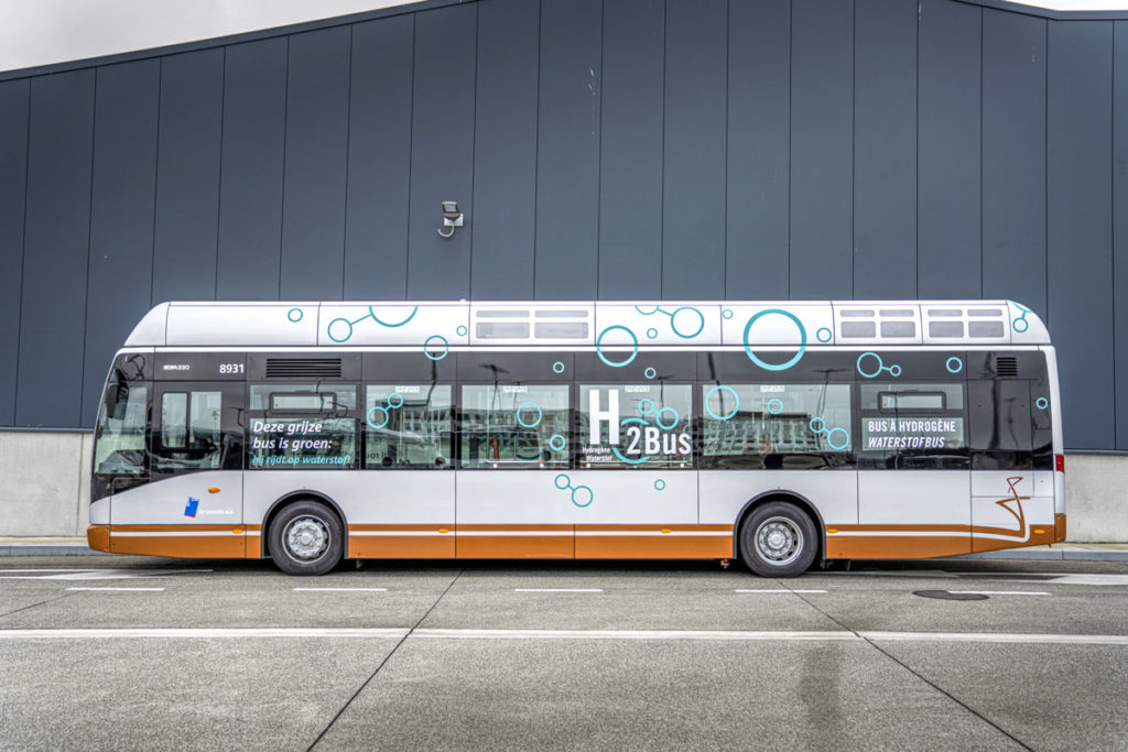 Van Hool Delivers First Hydrogen Bus To The STIB-MIVB In Brussels