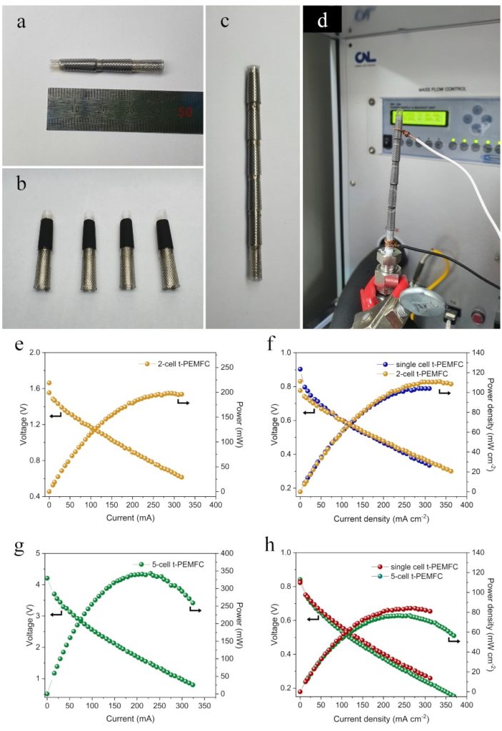 Flexible Origami-Based Tubular Polymer Electrolyte Membrane Fuel Cell