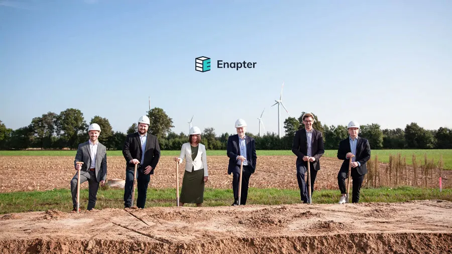 Enapter Hold Groundbreaking Ceremony on its new Electrolyser Production ...