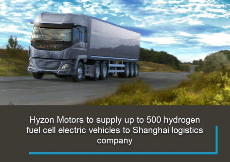 Hyzon Motors To Supply Up To 500 Hydrogen Fuel Cell Electric Vehicles ...