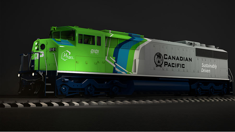 Canadian Pacific s Hydrogen Fuel Cell Locomotive To Start Testing In 