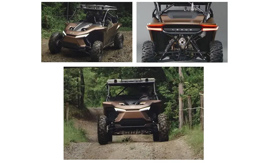 Lexus Unveils Recreational Vehicle Concept ATV Powered by Hydrogen