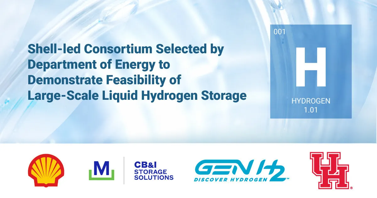 Shell-Led Consortium Selected by DOE to Demonstrate Feasibility of ...