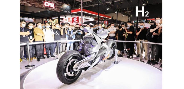 China: X-IDEA Launches A Hydrogen Fuel Cell Concept Motorcycle
